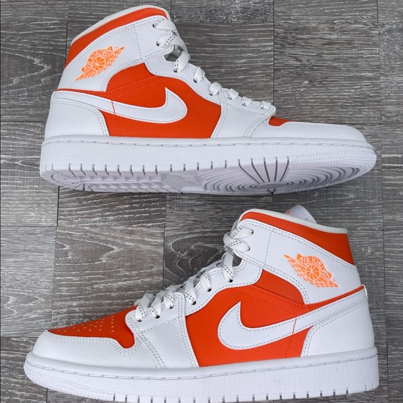 Nike | Shoes | Wmns Nike Air Jordan Mid Se Bright Citrus | Poshmark